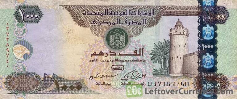 The UAE 1000 Dirham Note: Symbol of Wealth and Heritage