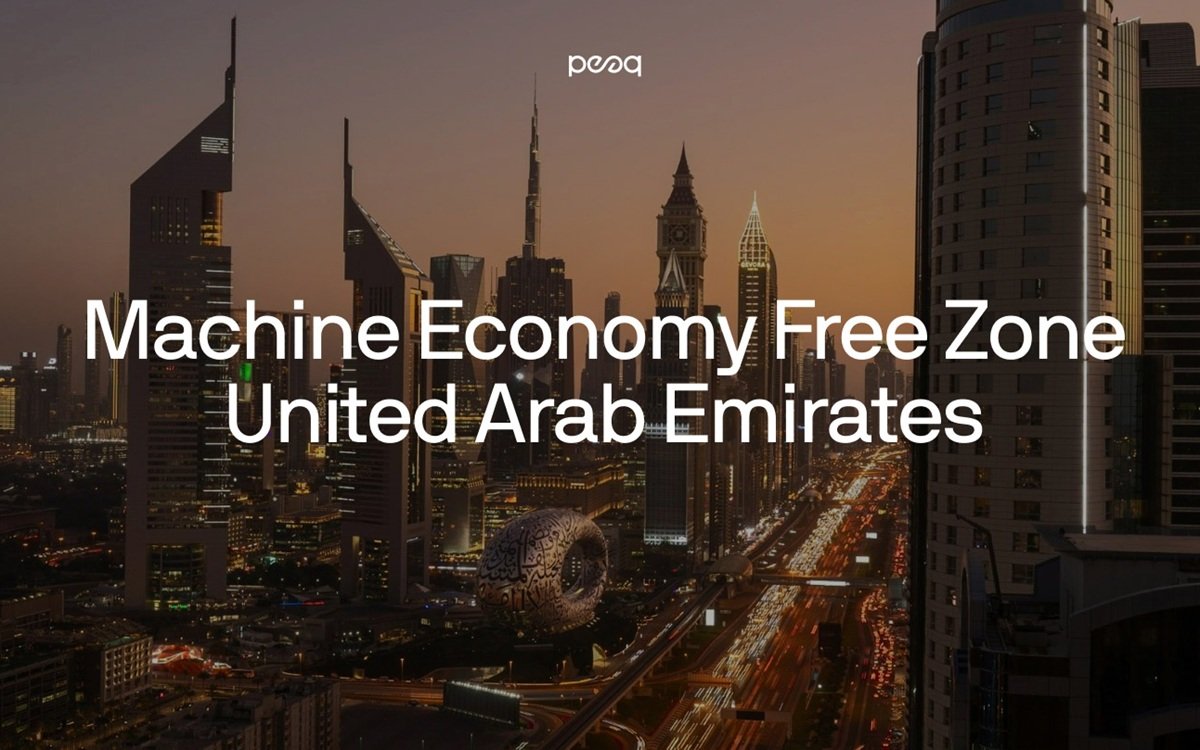 World’s First Machine Economy Freezone Launches in UAE