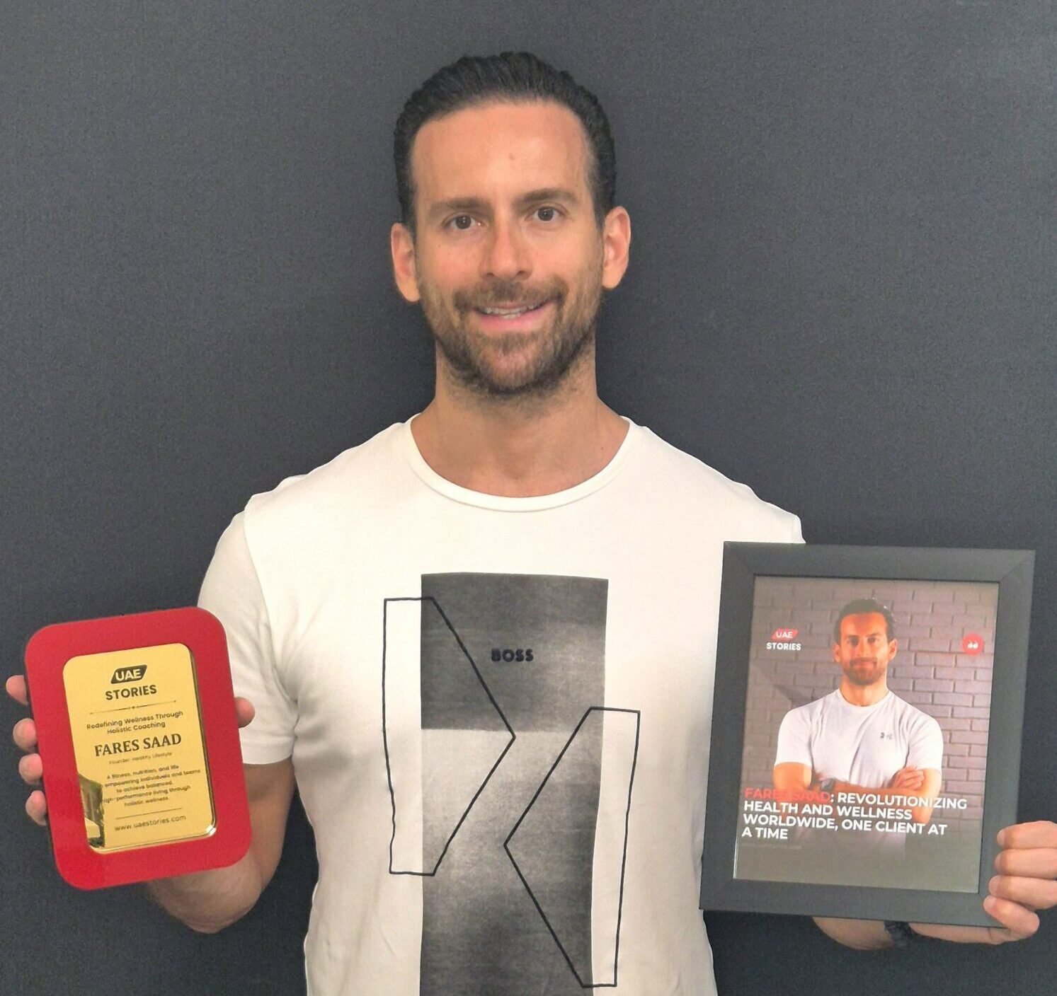 Fares Saad Honored with UAE Stories Award: Redefining Wellness Through ...