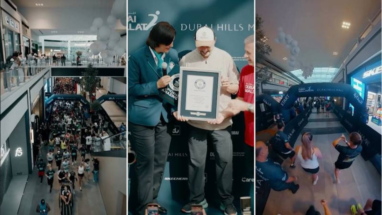 Dubai Mallathon Breaks Guinness World Record With 40,000 Runners