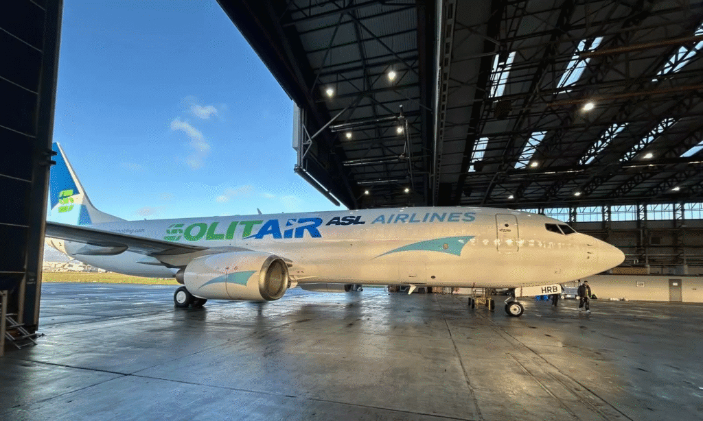 SolitaIr First B737-800 BDSF Delivered: UAE Cargo Boost