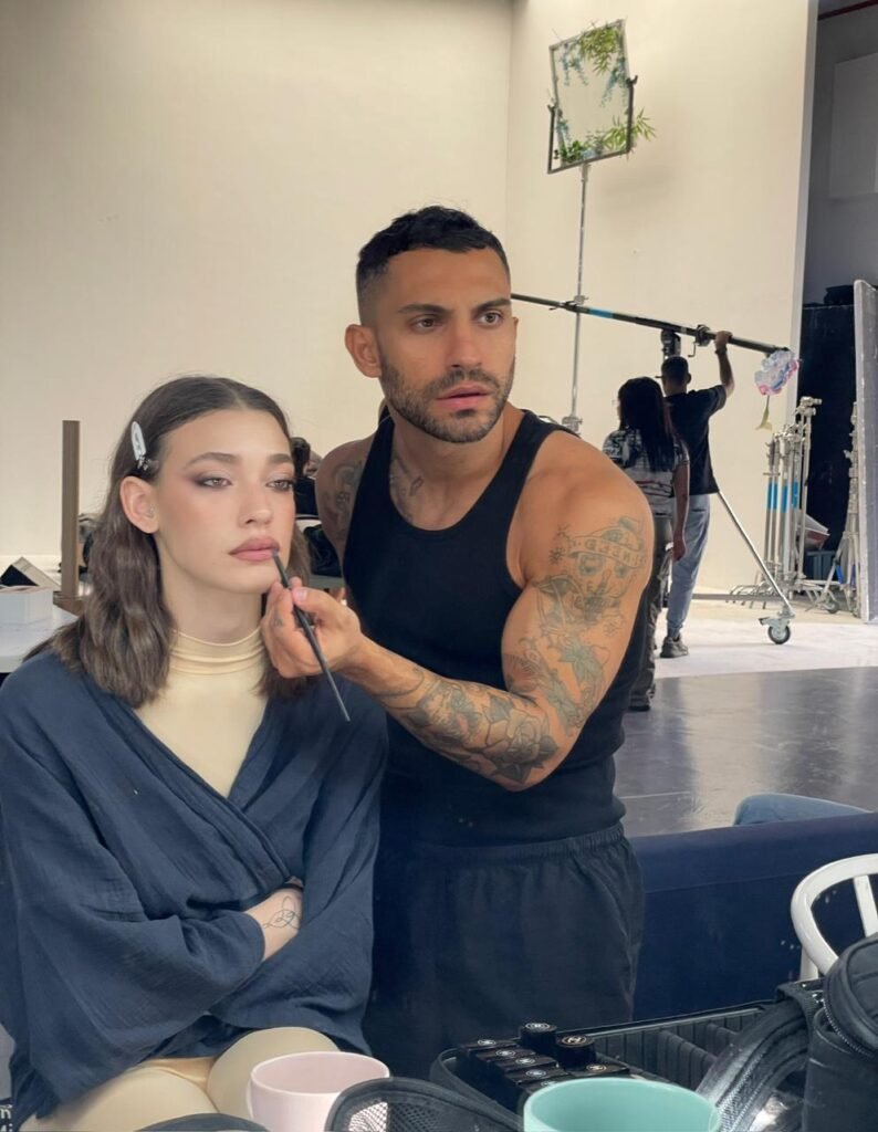The Incredible Journey of Gianluca Casu to Celebrity Makeup Stardom