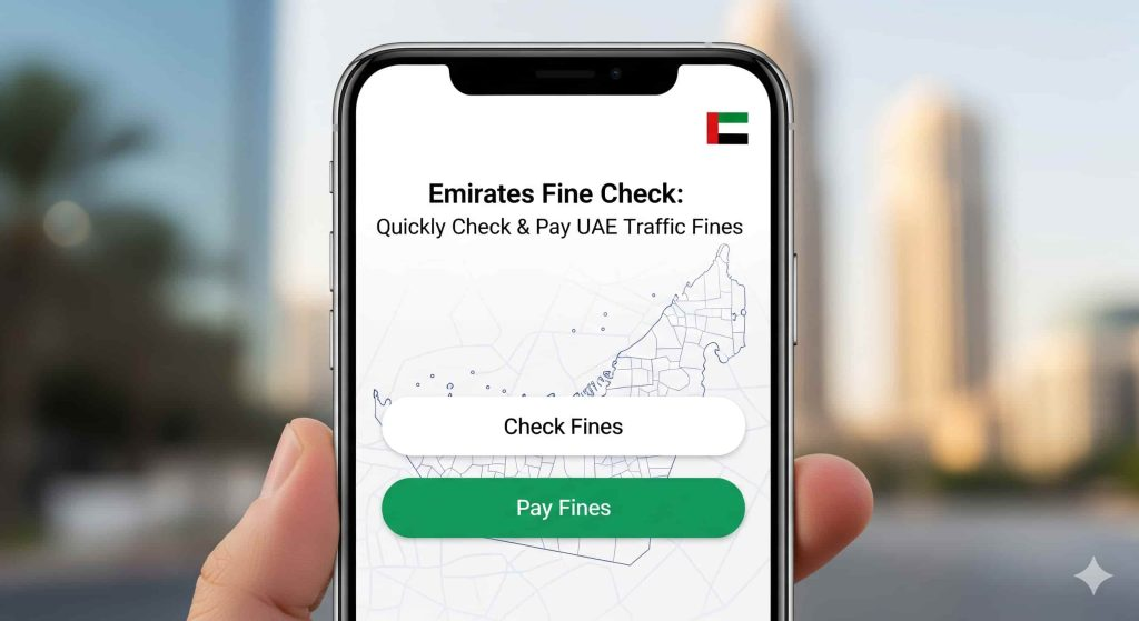 How to Check UAE Traffic Fines Online Easily