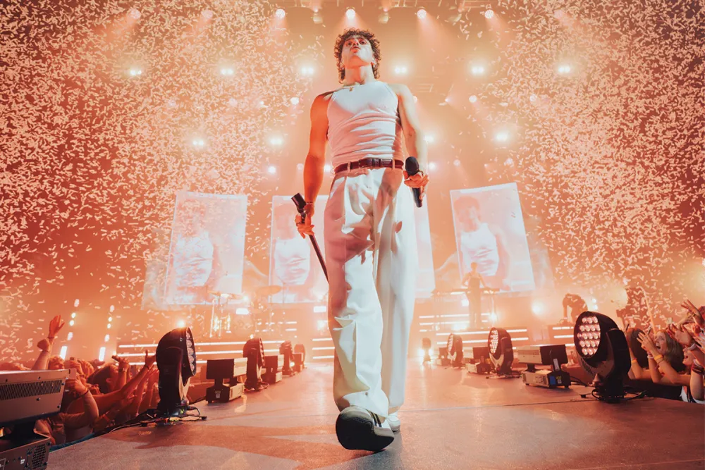 Benson Boone Concert Live at Yas Island, Abu Dhabi