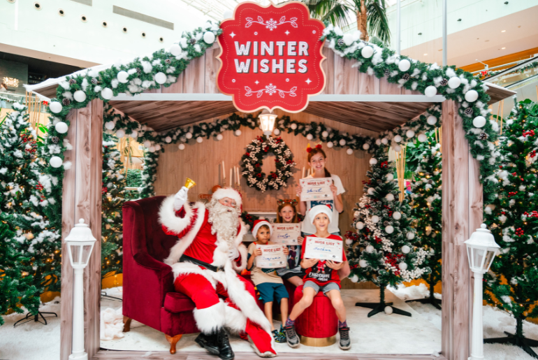 Snowbury Square at Times Square Center: Festive Indoor Wonderland
