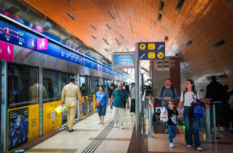 Dubai New Year Transport Records Over 2.8 Million Passengers