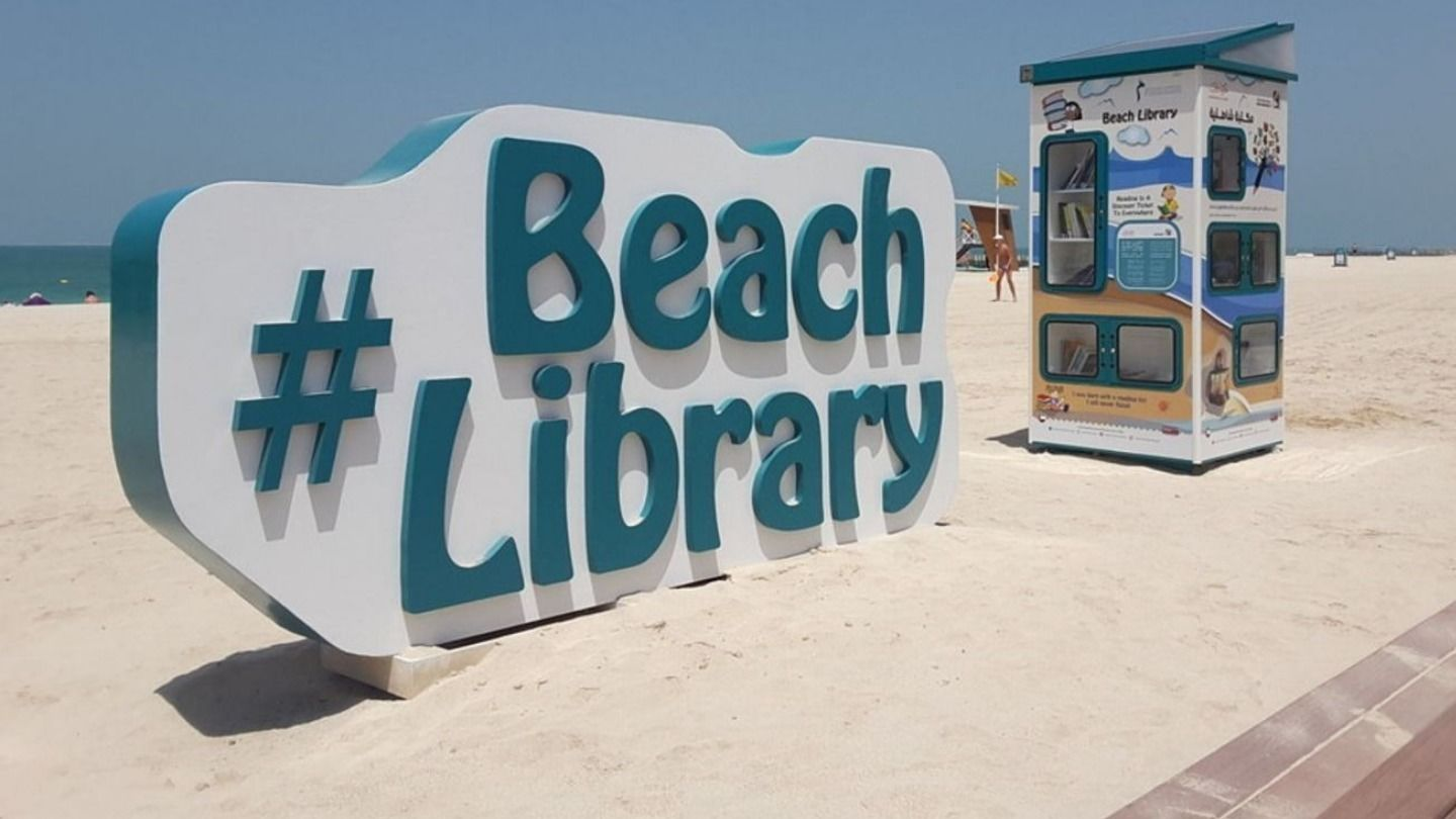 Beach Libraries in Dubai: Read, Relax, Repeat by the Sea